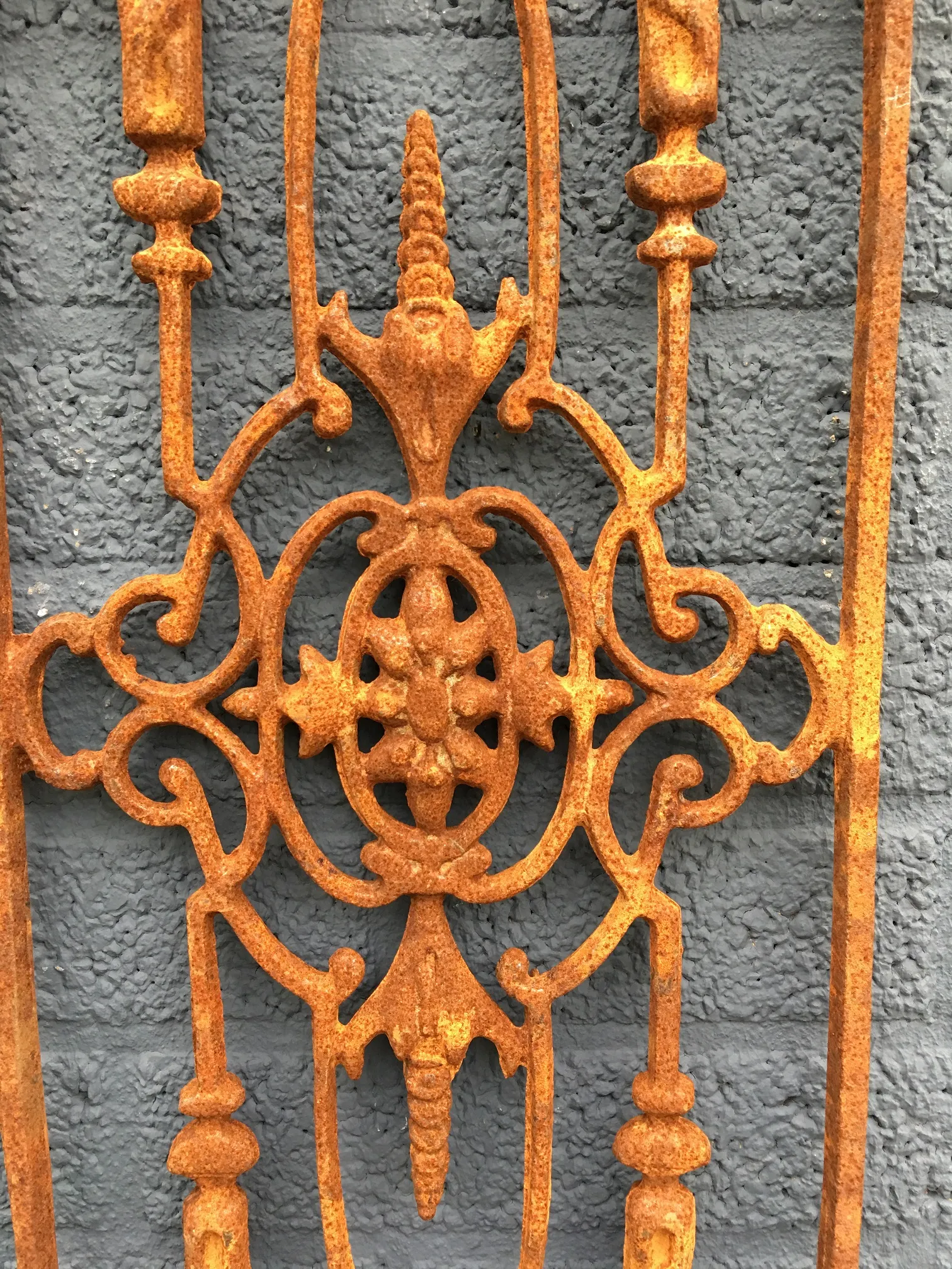 Rooster gietijzer, deurrooster / raamrooster, wandornament